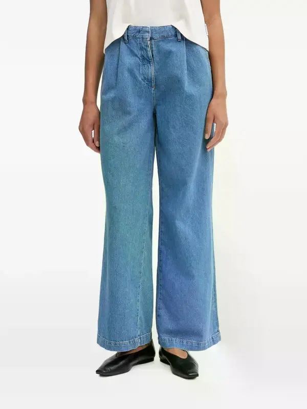 Marc O'polo Pleated Wide-leg Jeans