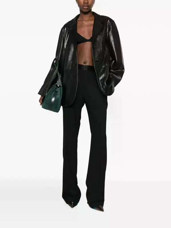 TOM FORD Grain De Poudre-texture Tailored Trousers