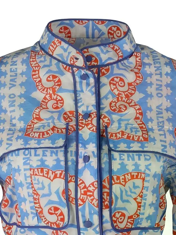 Valentino Garavani Logo-print Belted Dress