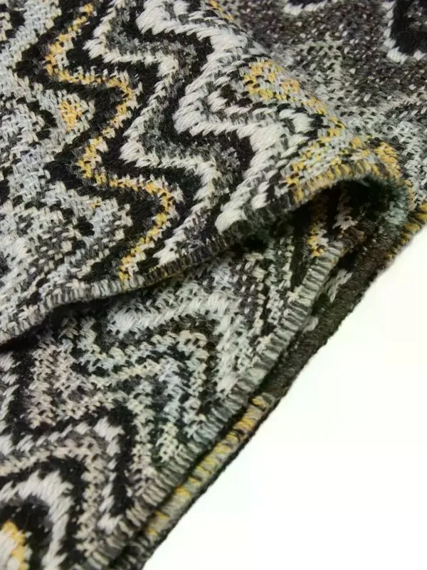 Missoni Zigzag-pattern Wool Scarf