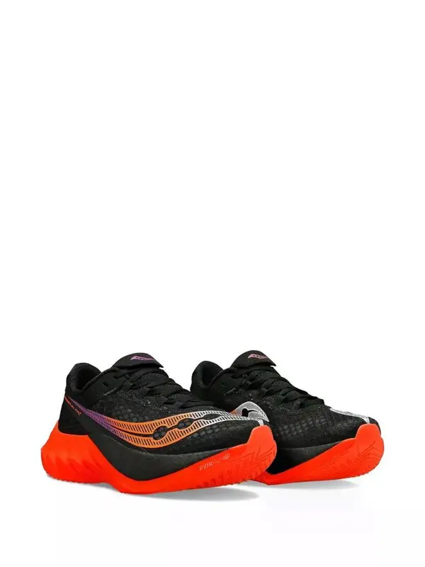 Saucony Endorphin Pro 4 Mesh Sneakers - Black
