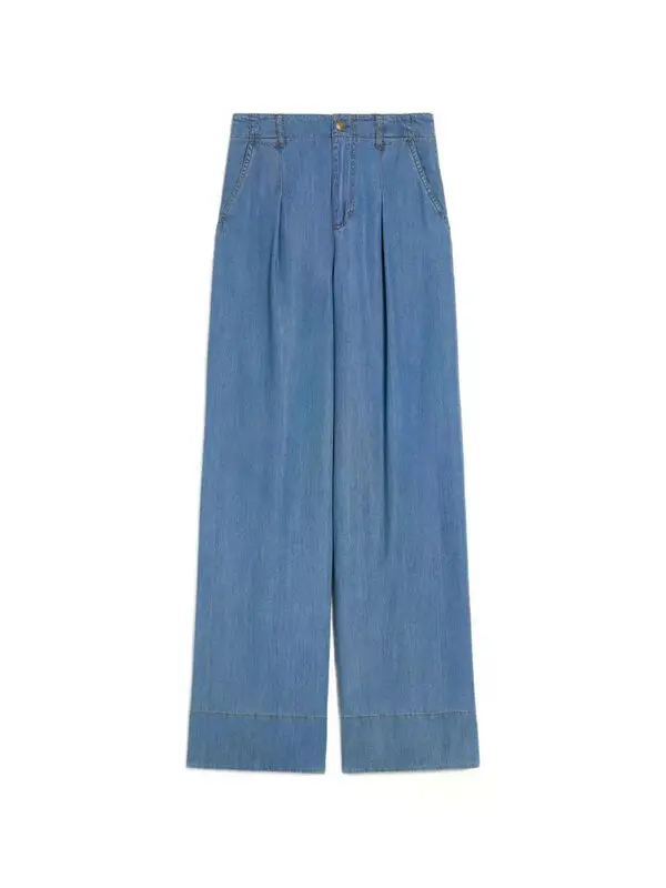 PENNYBLACK Pleated Wide-leg Jeans