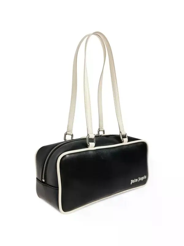 Palm Angels Logo-print Leather Shoulder Bag