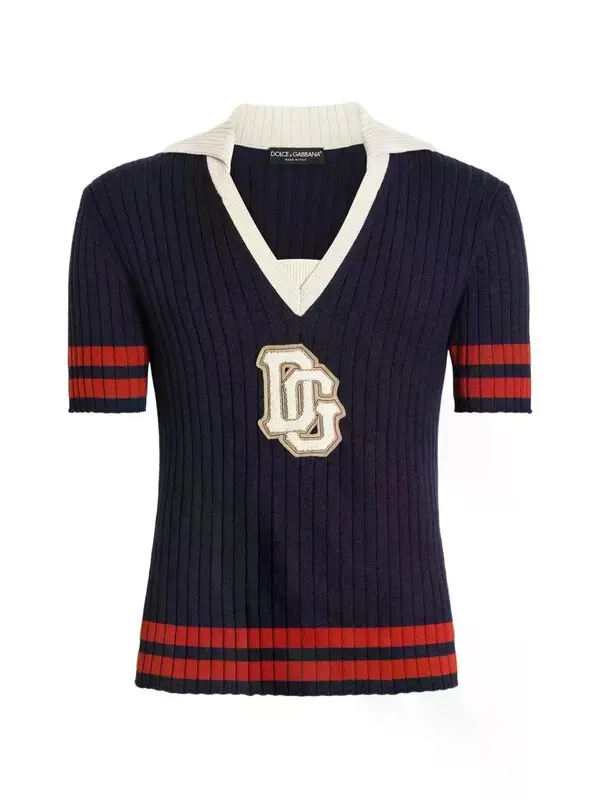Dolce & Gabbana Ribbed Wool Pullover