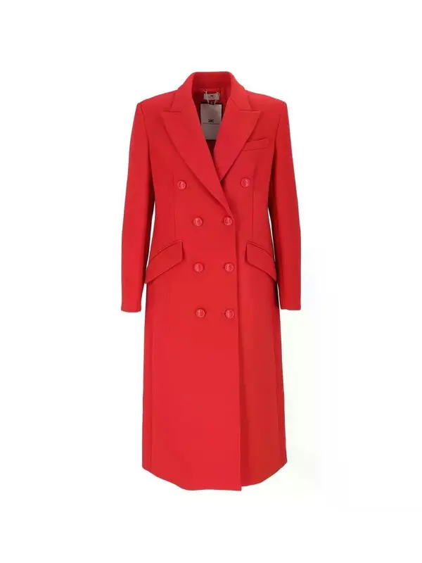 Elisabetta Franchi Double-breasted Peak-lapels Coat