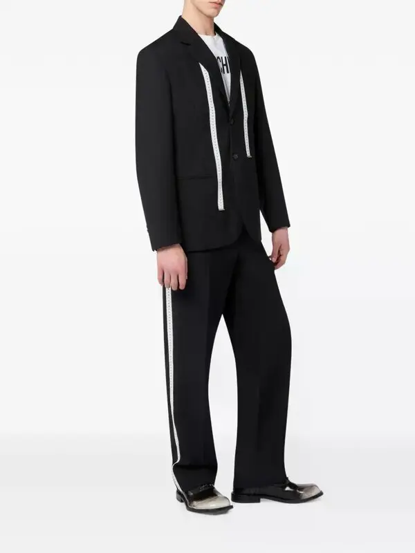 Moschino Measuring Tape-trim Trousers