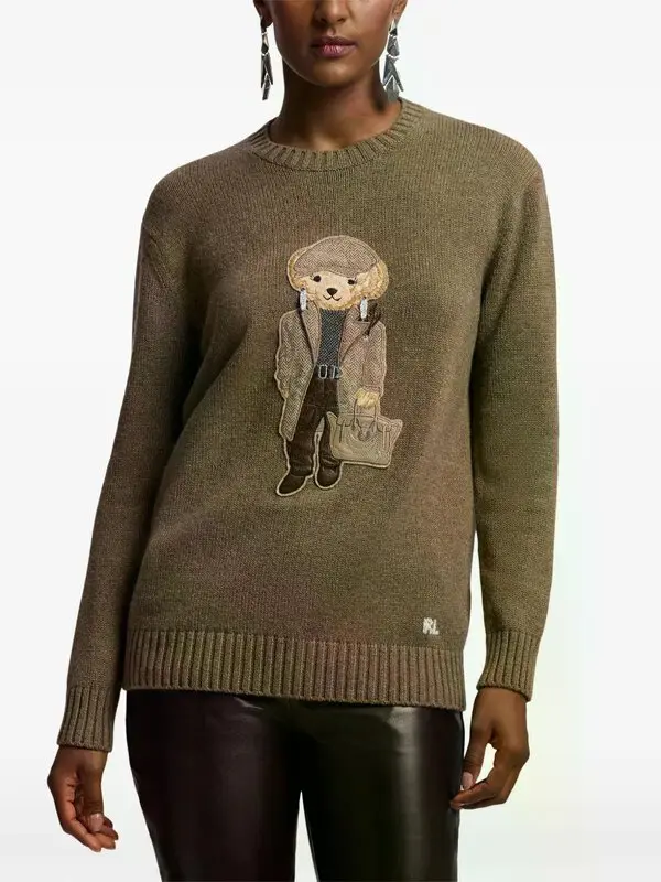 Ralph Lauren Polo Bear Intarsia-knit Sweater