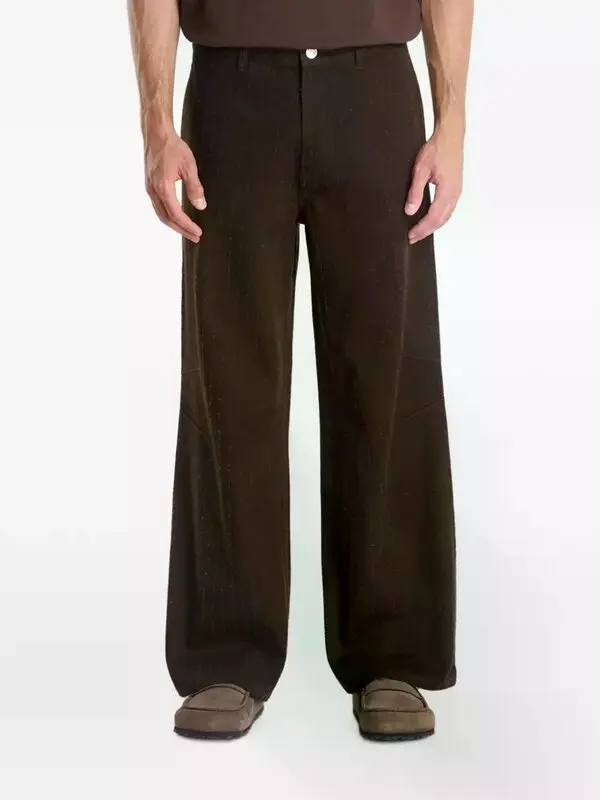 SAMSOE SAMSOE Distressed Loose-fit Trousers
