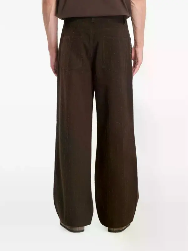 SAMSOE SAMSOE Distressed Loose-fit Trousers