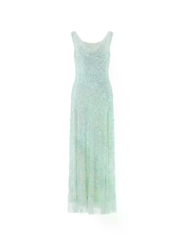 NEEDLE & THREAD Freya Sequin-embellished Gown