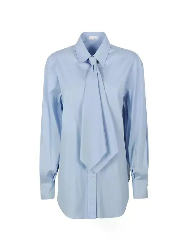 Brunello Cucinelli Stretch-cotton Poplin Shirt