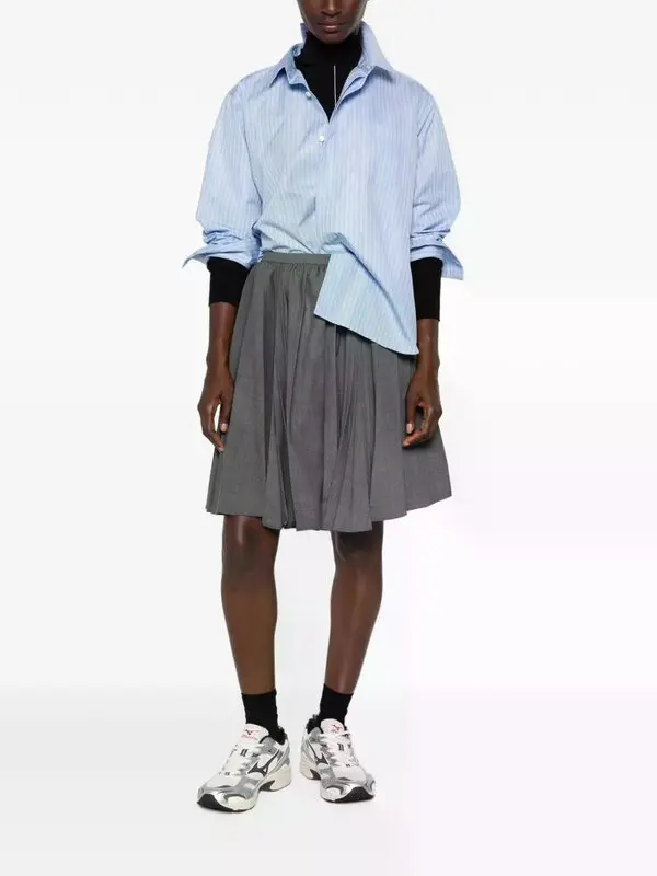 SHUSHU/TONG Pleated Midi Skirt
