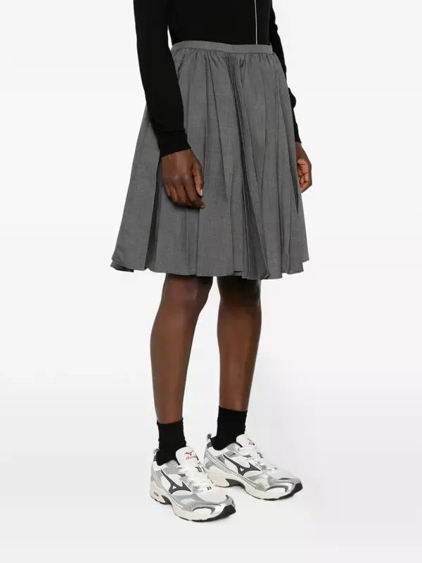 SHUSHU/TONG Pleated Midi Skirt