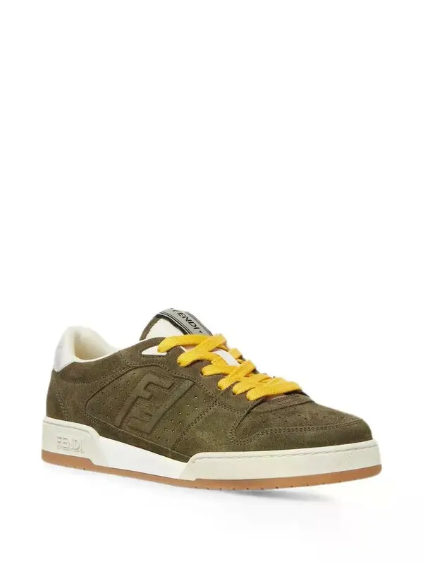 Fendi Logo-embossed Perforated Sneakers