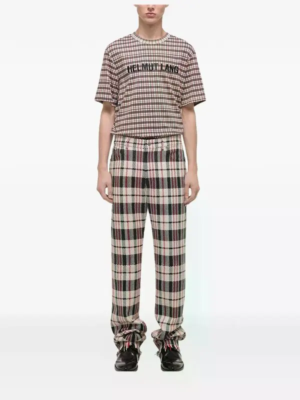 Helmut Lang Leather Straight-leg Trousers