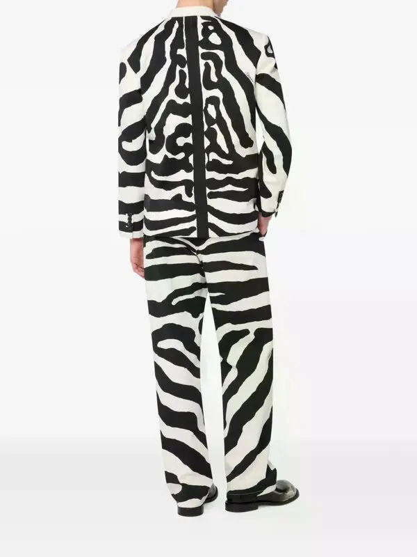 Moschino Heavyweight Printed Cotton Jacket