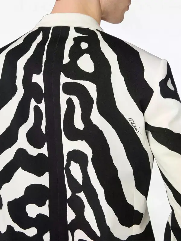 Moschino Heavyweight Printed Cotton Jacket