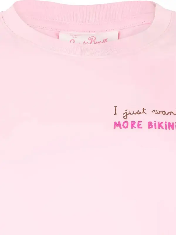 MC2 SAINT BARTH Emilie Embroidered T-shirt