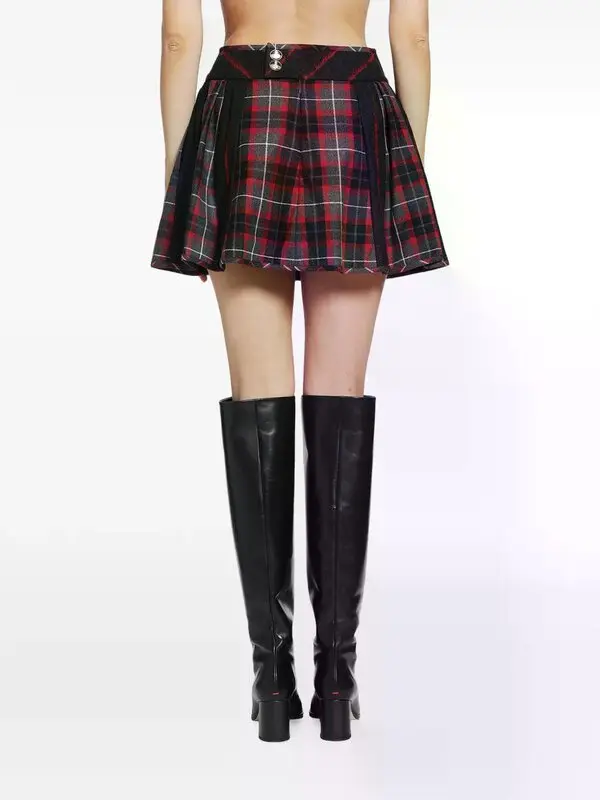 VIVIENNE WESTWOOD Bell Tartan Mini Skirt