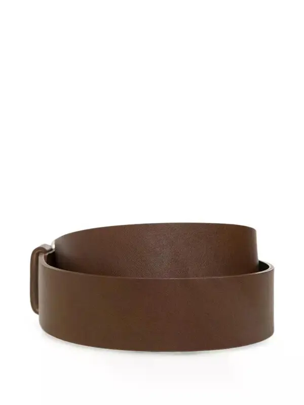 Carhartt Work In Progress Script Logo-debossed Leather Belt