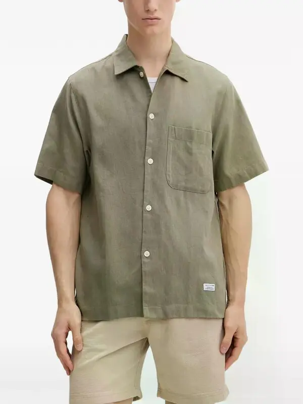 Marc O'polo Short-sleeve Chest-pocket Shirt
