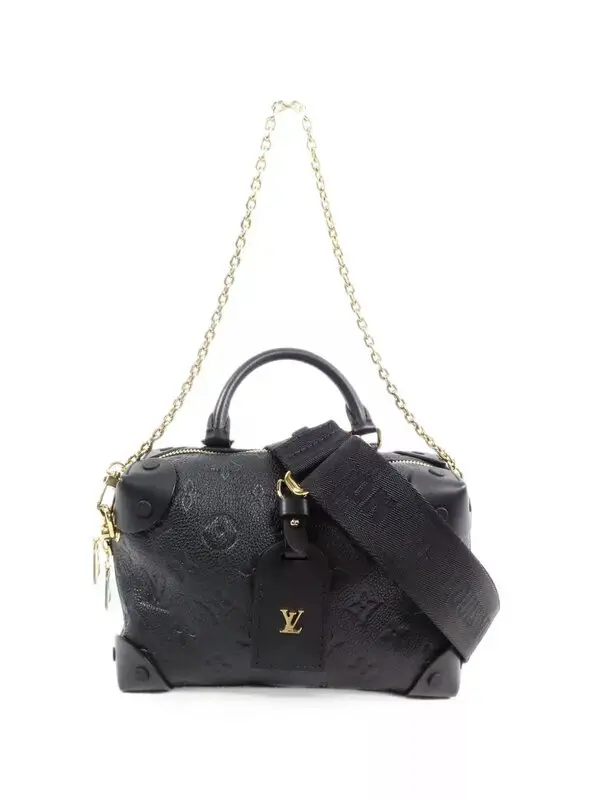 LOUIS VUITTON Petite Malle Souple Empreinte-monogram Shoulder Bag