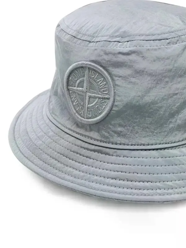 Stone Island Logo-patch Bucket Hat
