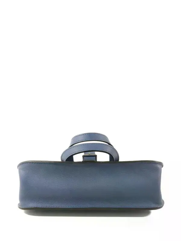 Hermès Mini Halzan Leather Shoulder Bag