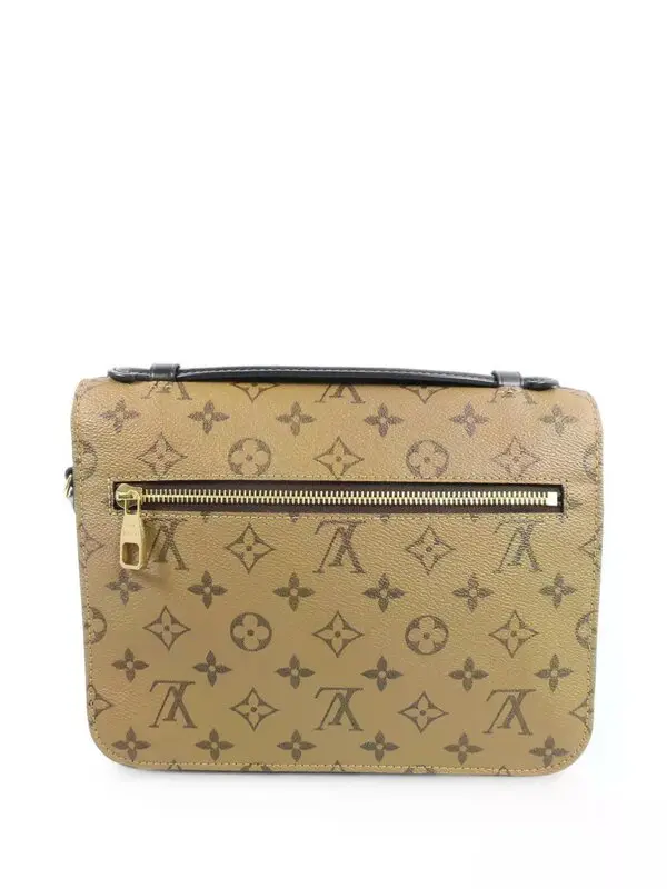 LOUIS VUITTON Pochette Metis Monogram-reverse Shoulder Bag - Brown