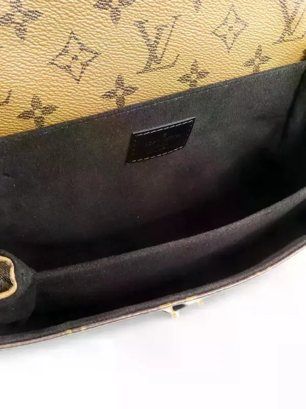 LOUIS VUITTON Pochette Metis Monogram-reverse Shoulder Bag - Brown
