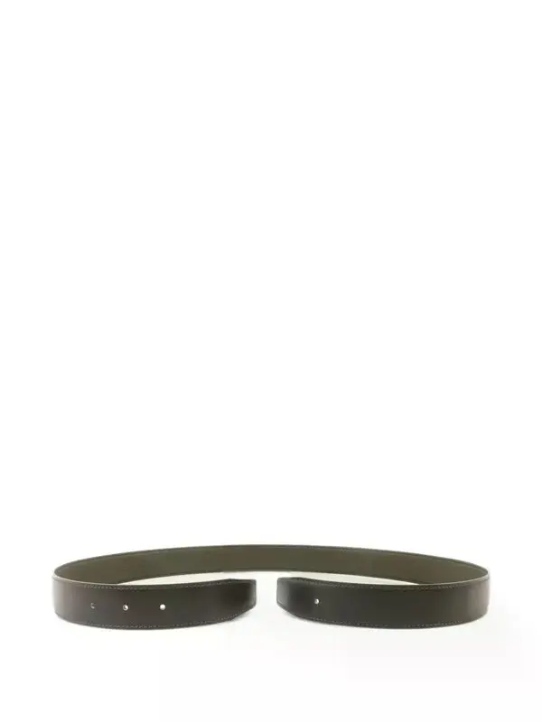 Hermès Reversible Leather Belt Strap