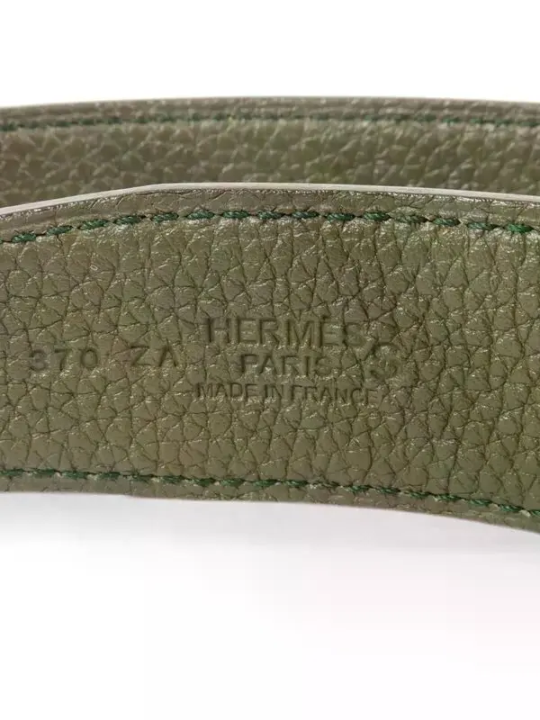 Hermès Reversible Leather Belt Strap
