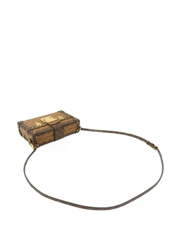 LOUIS VUITTON Petite Malle Monogram Reverse Shoulder Bag