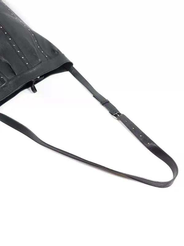 Celine Studded Leather Bucket Bag