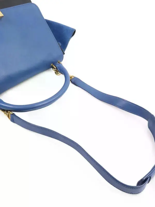 Celine Trapeze Shoulder Bag - Blue