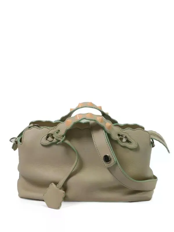 Fendi By The Way Scalloped-trim Tote Bag - Neutrals