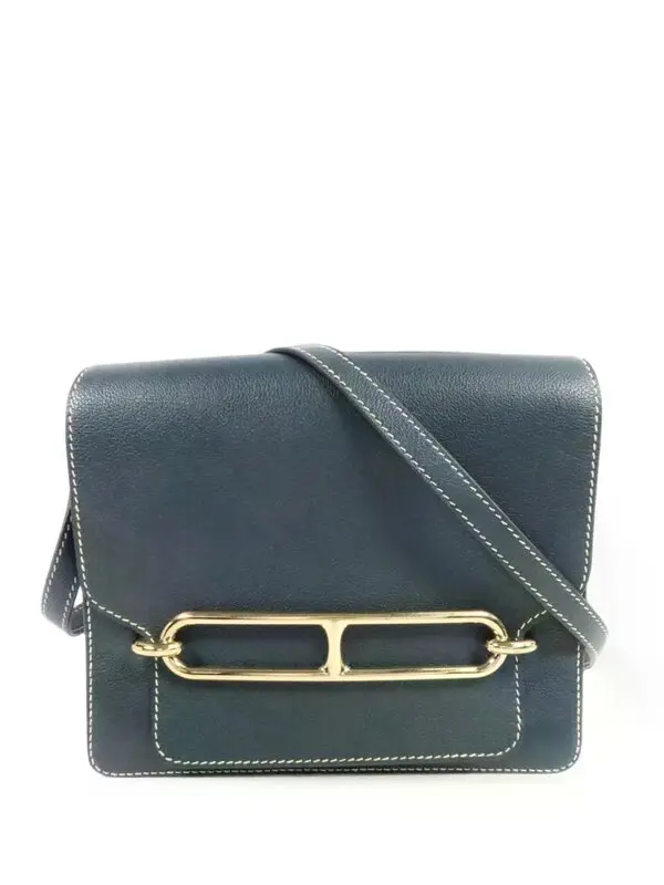 Hermès 2018 23 Roulis Messenger Bag - Blue