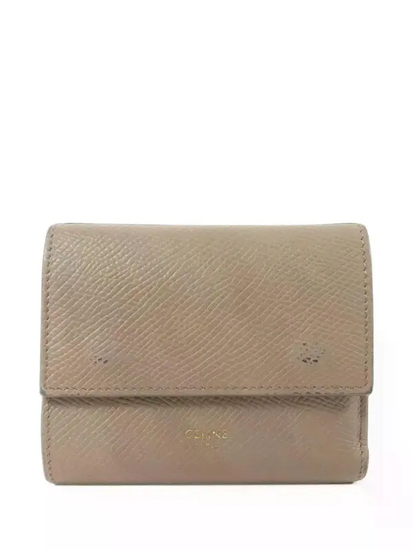 Celine Tri-fold Leather Wallet