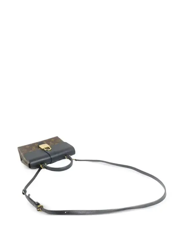 LOUIS VUITTON Locky Bb Monogram Handbag - Brown
