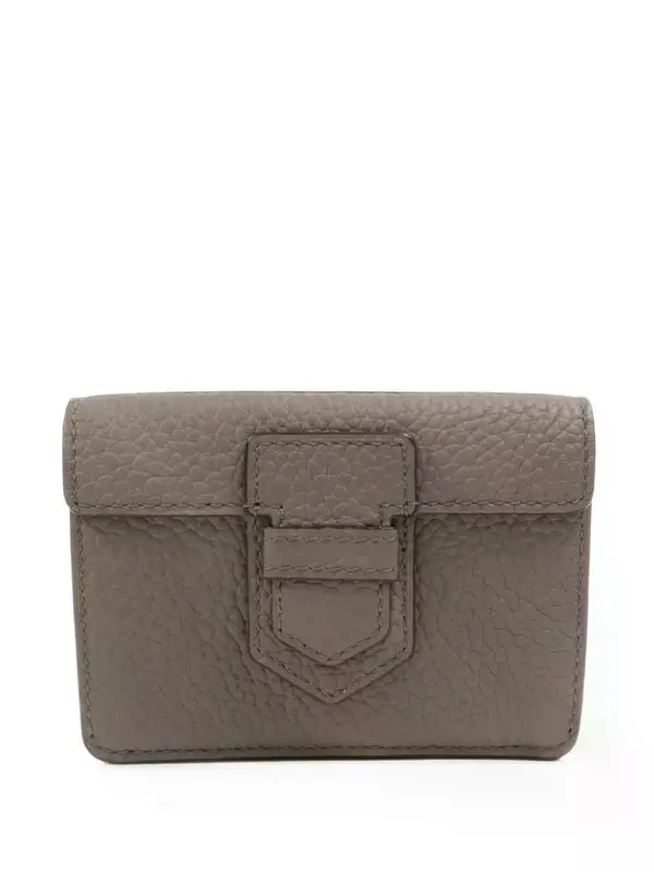 Delvaux Presse Trifold Wallet - Grey