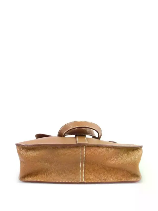 Hermès Halzan Shoulder Bag - Brown