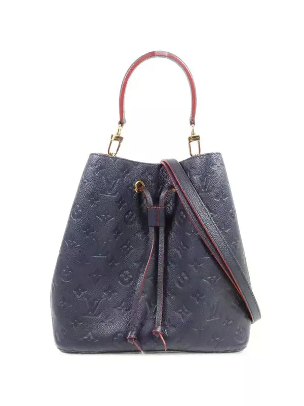 LOUIS VUITTON Monogram Empreinte Neo Noe Mm 2 Way Bag