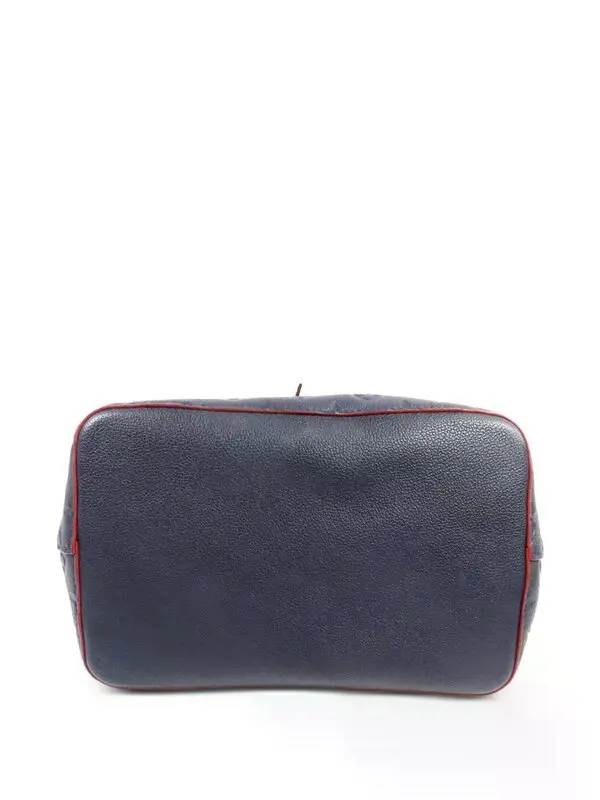 LOUIS VUITTON Mm Néonoé Monogram Empreinte Tote Bag - Blue