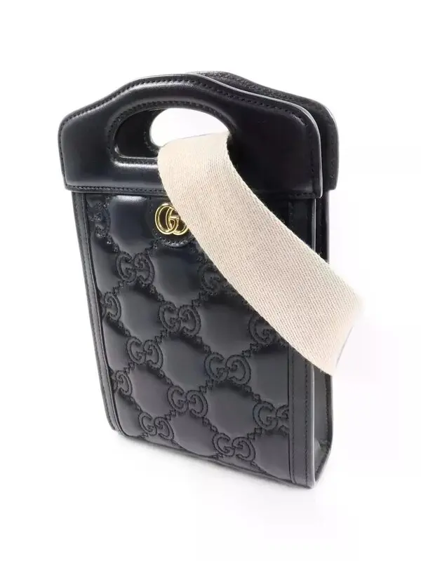 Gucci Gg Matelasse Calf Leather Shoulder Bag