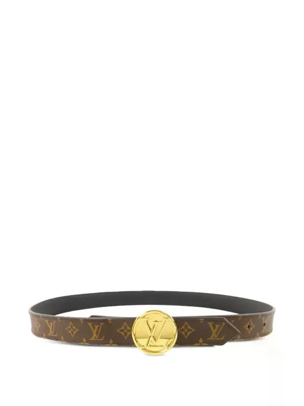 LOUIS VUITTON Monogram Reversible Belt - Brown