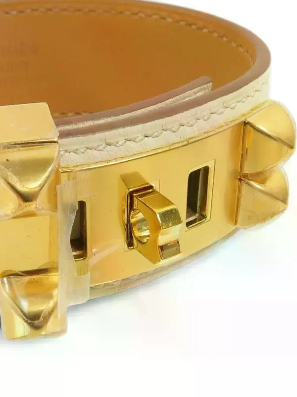 Hermès 2020 Collier De Chien 24 Leather Bracelet