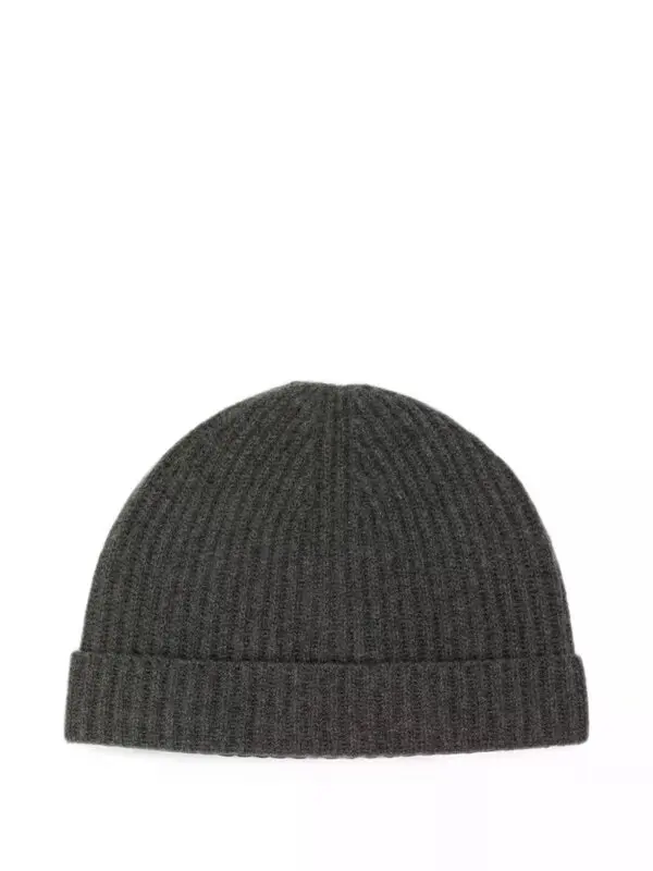 N.peal Ribbed-knit Beanie Hat