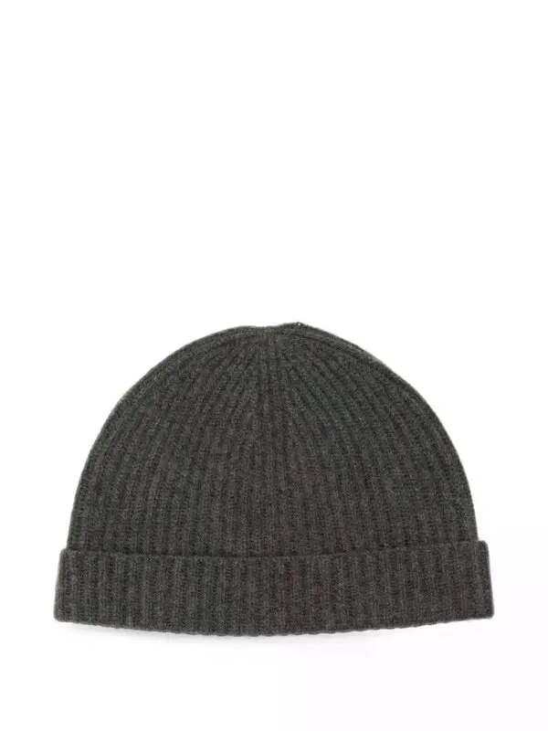 N.peal Ribbed-knit Beanie Hat