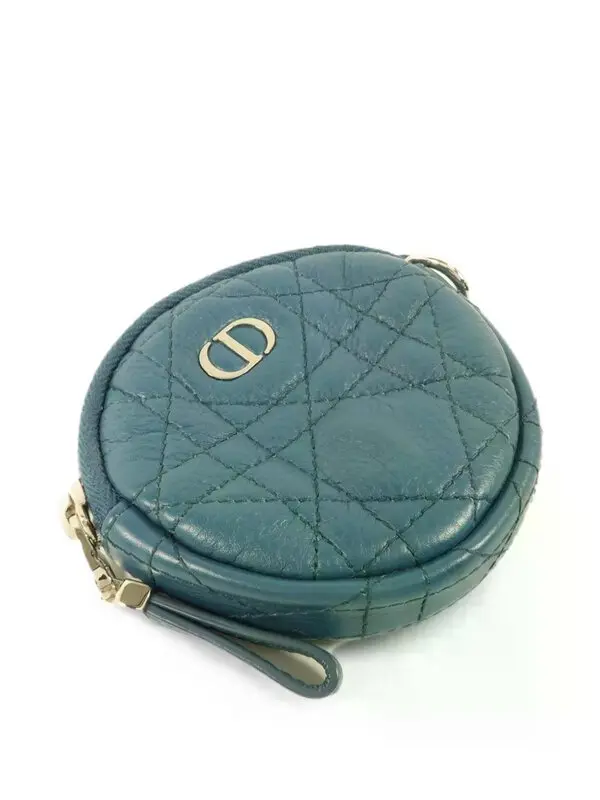 Dior Caro Cannage Coin Purse