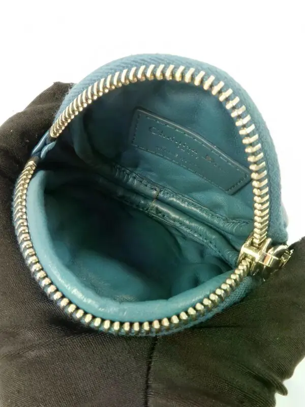 Dior Caro Cannage Coin Purse